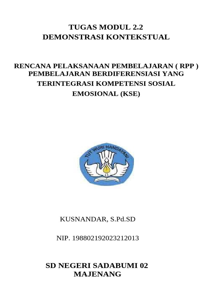 RPP Pendampingan P1 4 Kusnandar | PDF