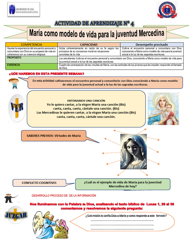 ACTIVIDAD DE APRENDIZAJE N°4 - Proyecto N° 1 | PDF