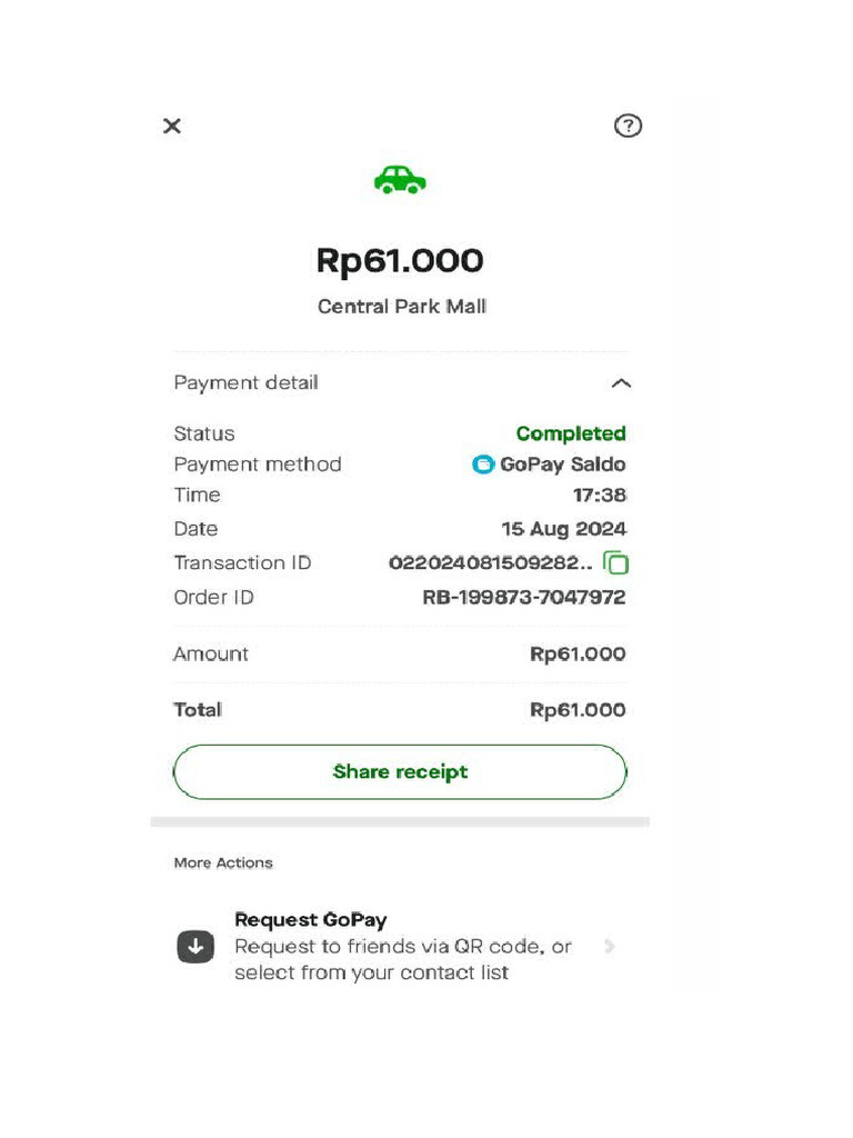 Gojek Halim - Pullman | PDF