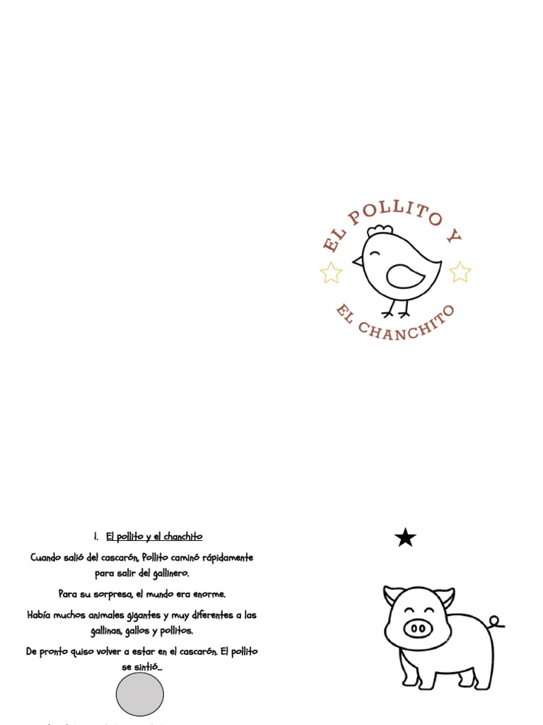 Cuadernillo Pollito | PDF