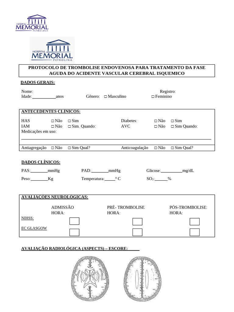 Codigo Avc - Check List | PDF