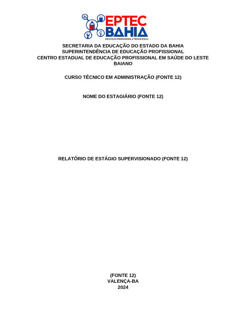 Template Relatório 2024 | PDF