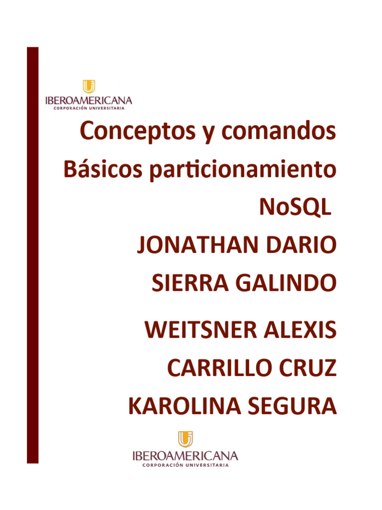 Actividad 3 Sharding NoSQL | PDF