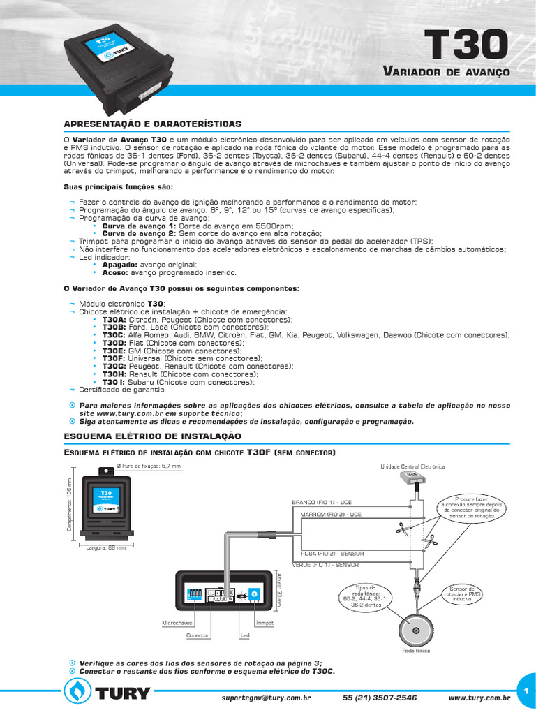Manual T30 - Rev.02.1470313198 | PDF