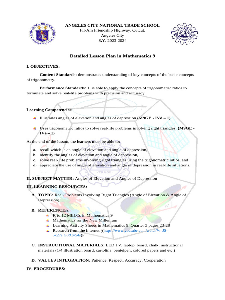 4th Quarter Cot DLP S.Y. 22 23 | PDF