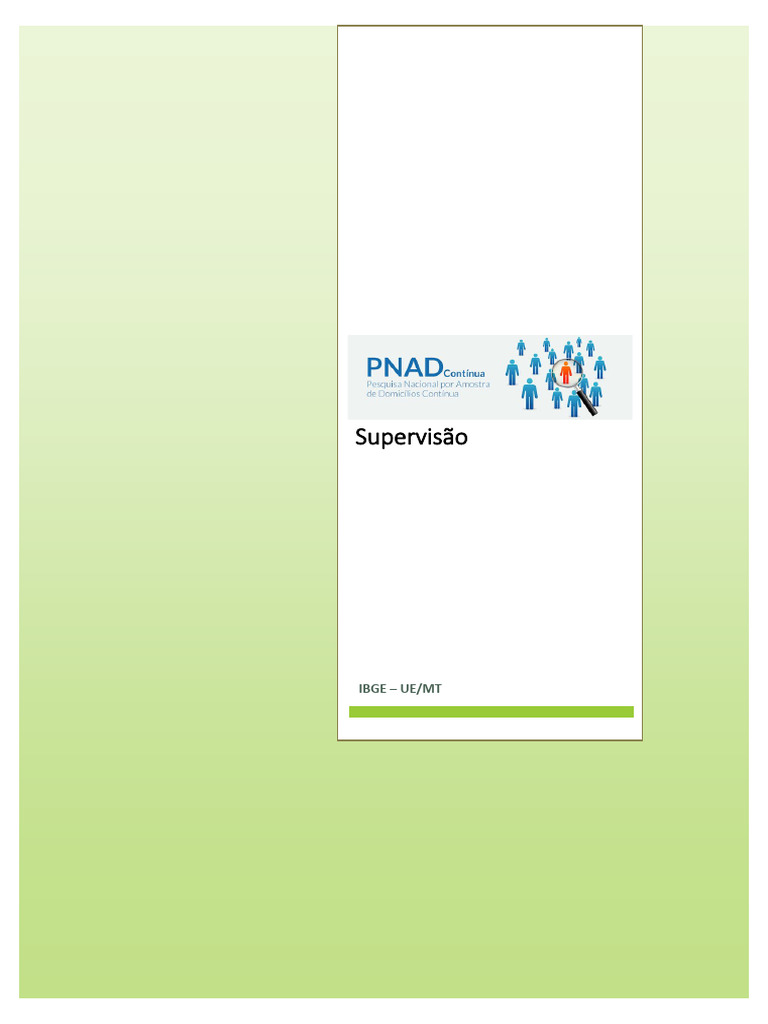 Manual Superviso PNAD MT Final | PDF
