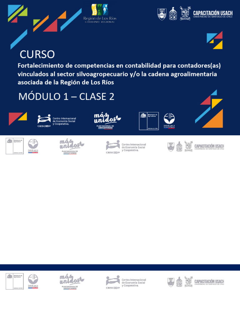 Modulo1 - Clase2 (Contabilidad Cooperativas) | PDF