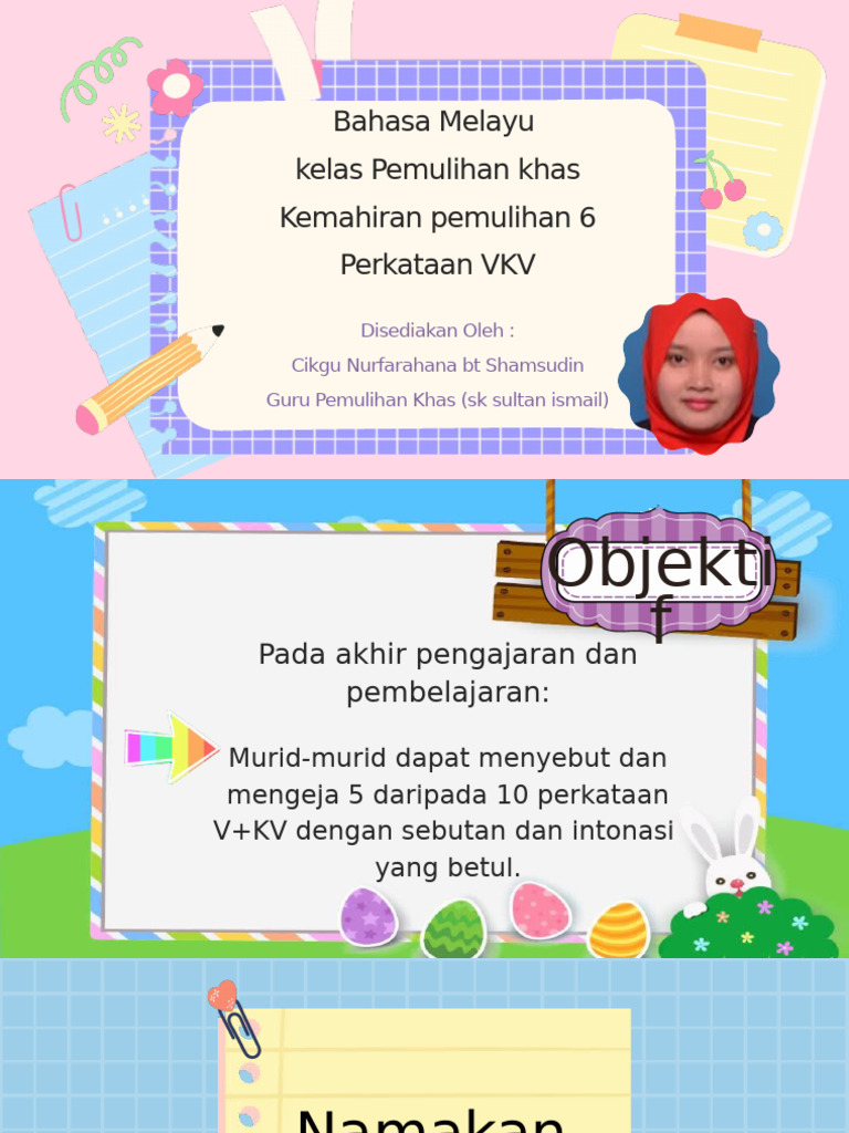 Kemahiran 6 Perkataan VKV | PDF