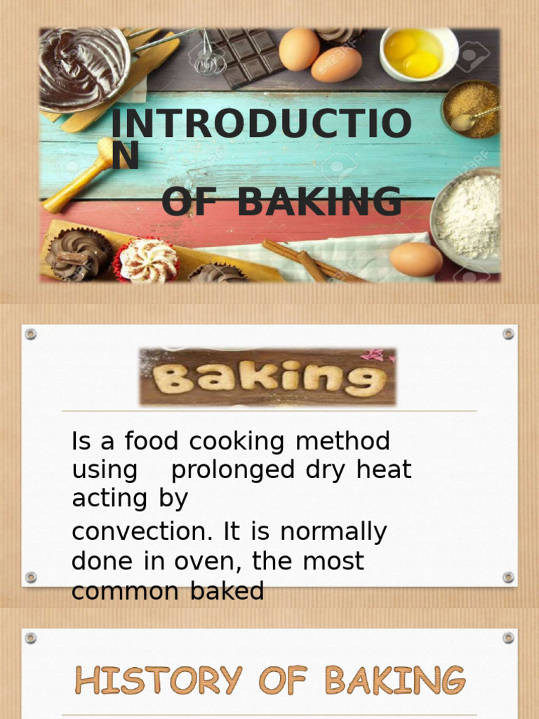 Baking Introduction | PDF