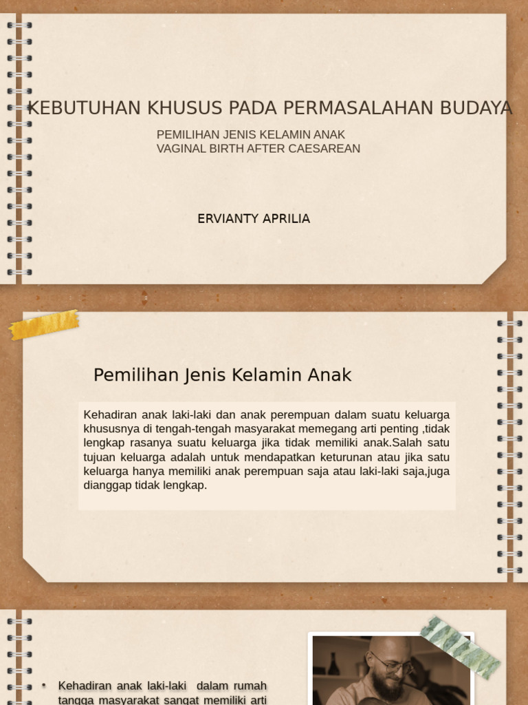 Askeb Rentan Kebutuhan Khusus Perempuan Dan Anak Permasalahan Budaya | PDF
