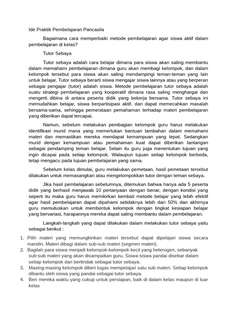 PembaTIK Video Inspirasi | PDF