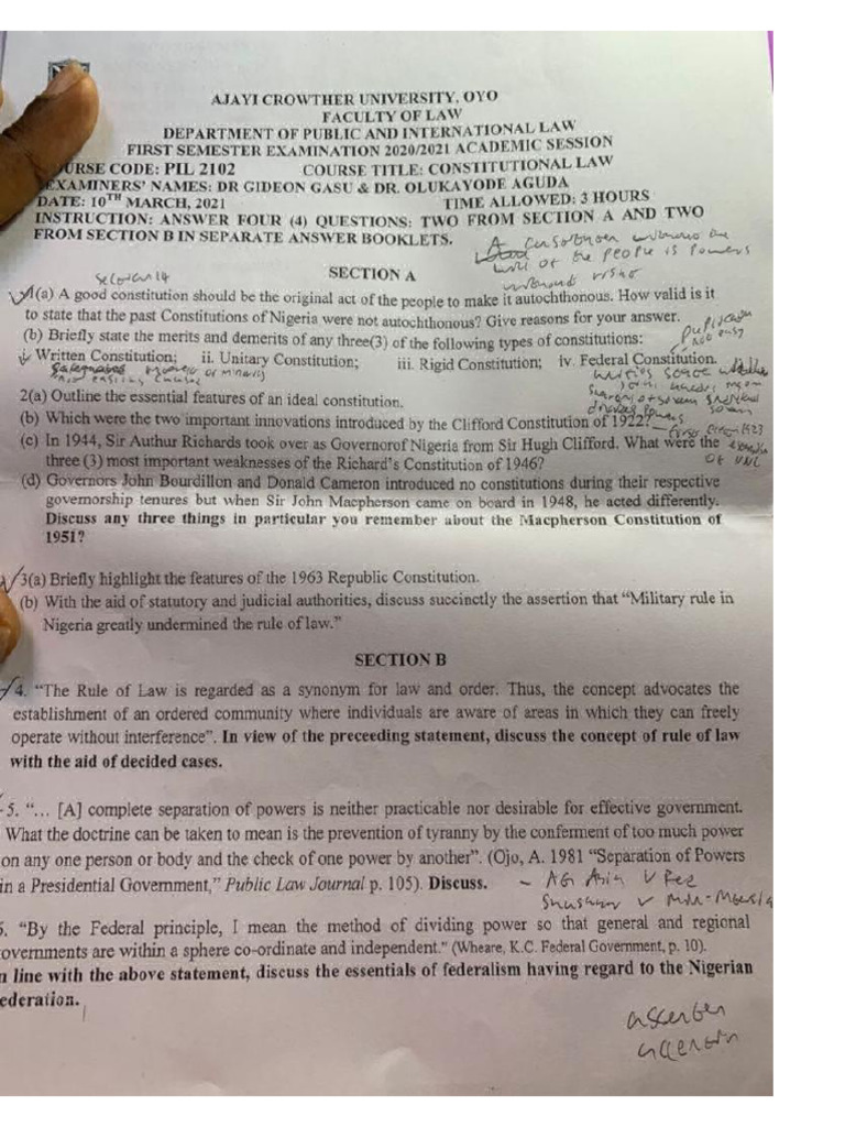 Constitutional Law | PDF