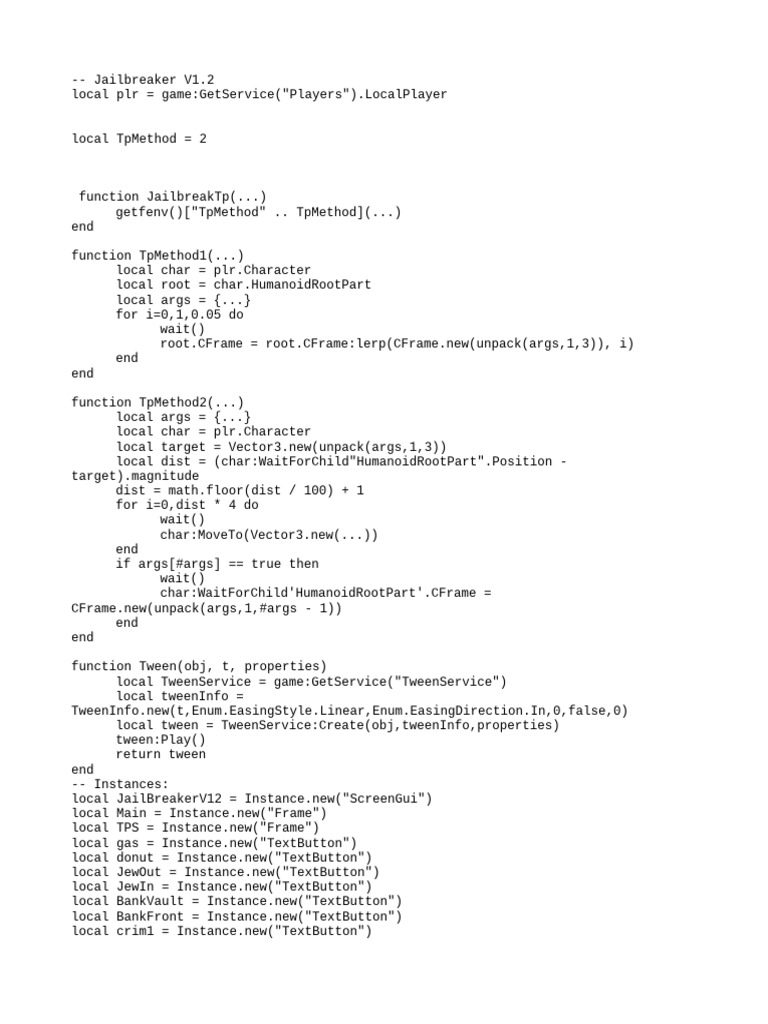 JailBreak Script | PDF