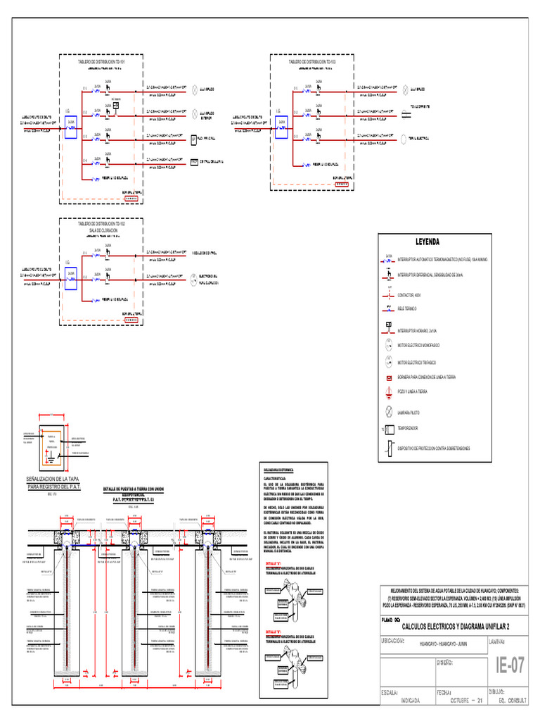 Ie-07 Calc Elec y Diagrama Unifilar 2 | PDF