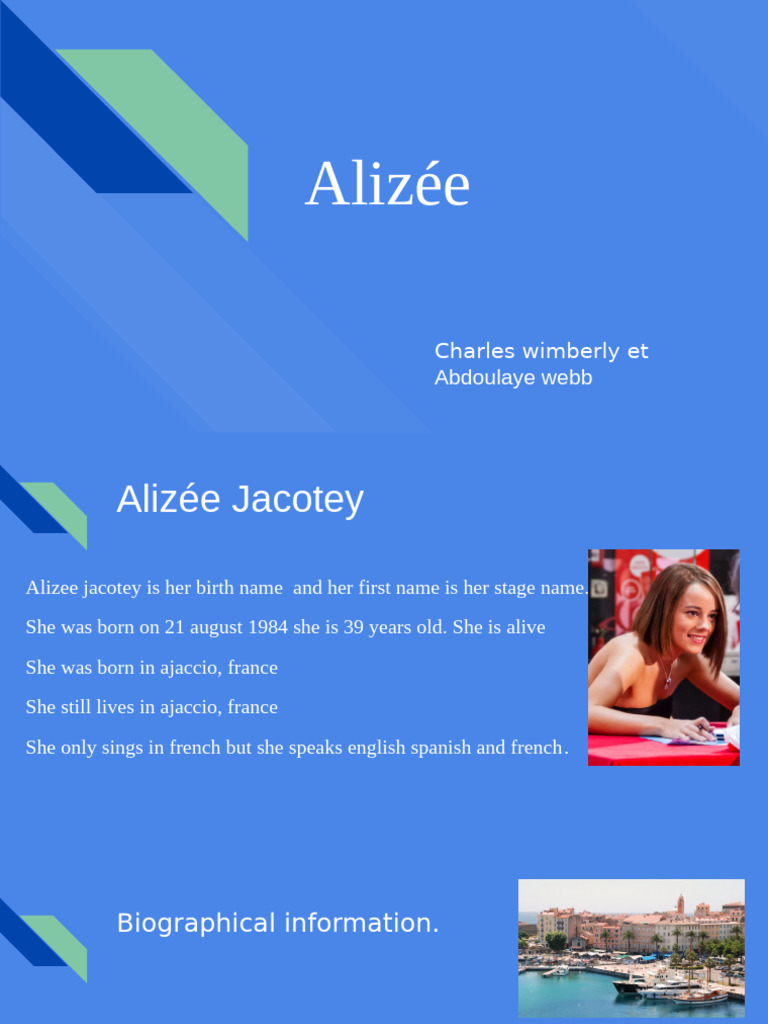 Alizée | PDF