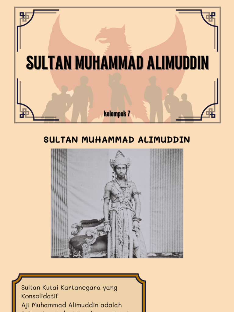 SULTAN MUHAMMAD ALIMUDDIN (kel 7) | PDF