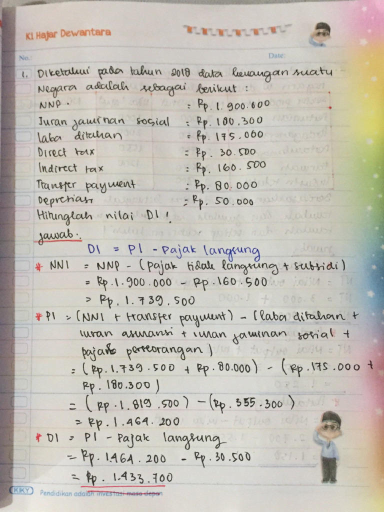 Ulangan Harian Ekonomi | PDF