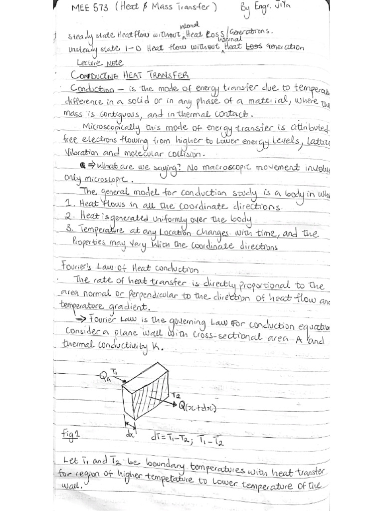 Heat and Mass Transfer | PDF