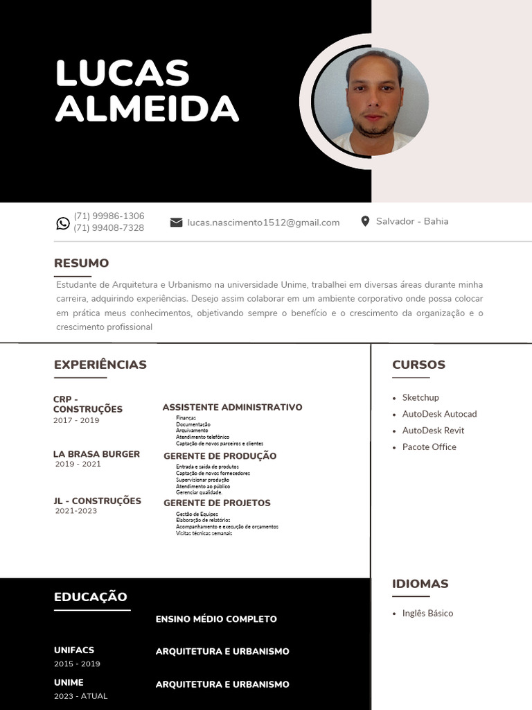 Lucas Almeida CV | PDF