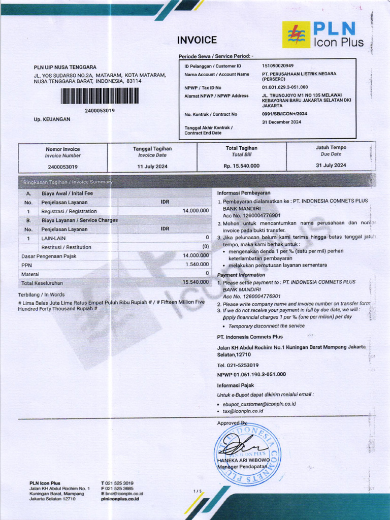 Pajak CP M3 Juli-2 | PDF