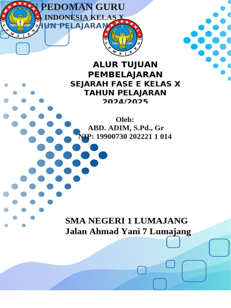 Cover Atp - Abd. Adim - 2024-2025 | PDF