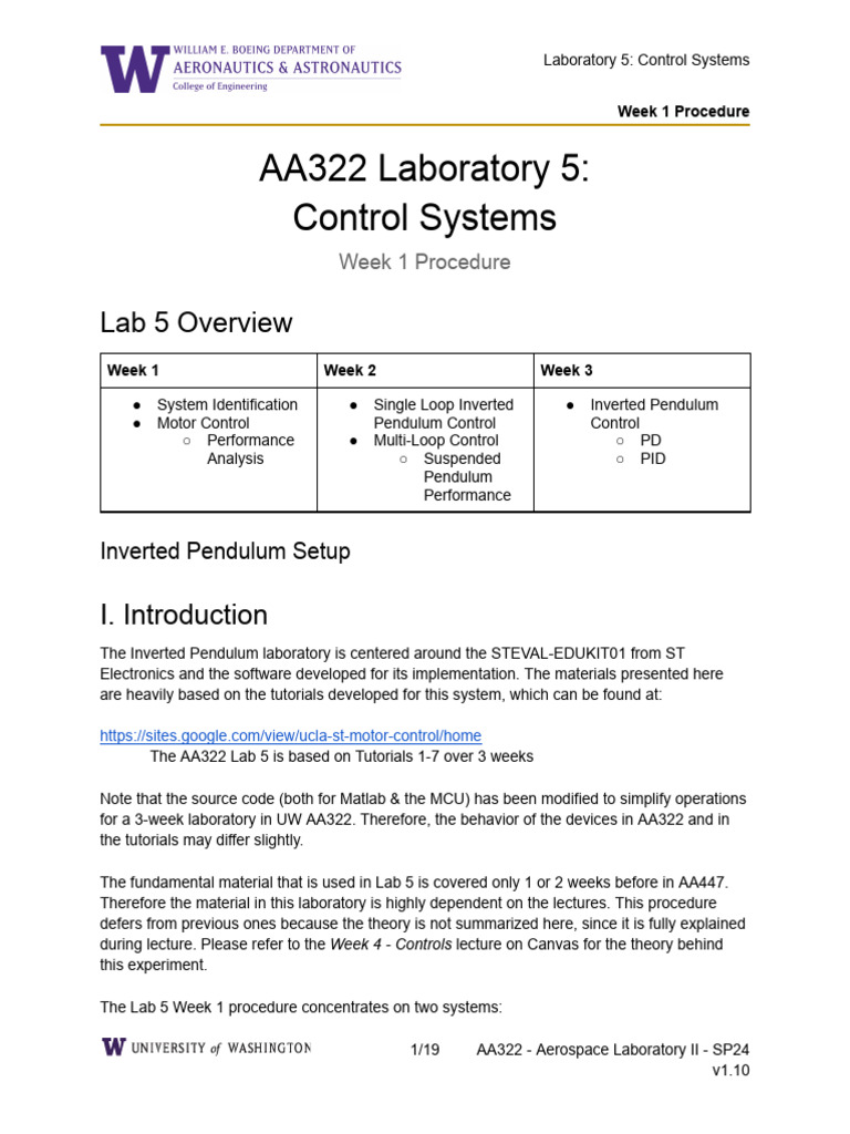 Lab 5 Week 1 Procedure | PDF