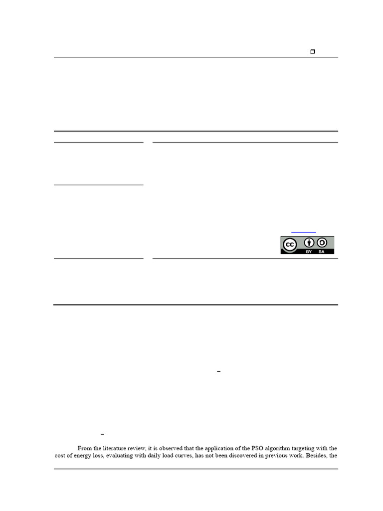 Optimal Capacitor Allocation For Minimizing Cost Of Energy Loss In Active Distribution Network