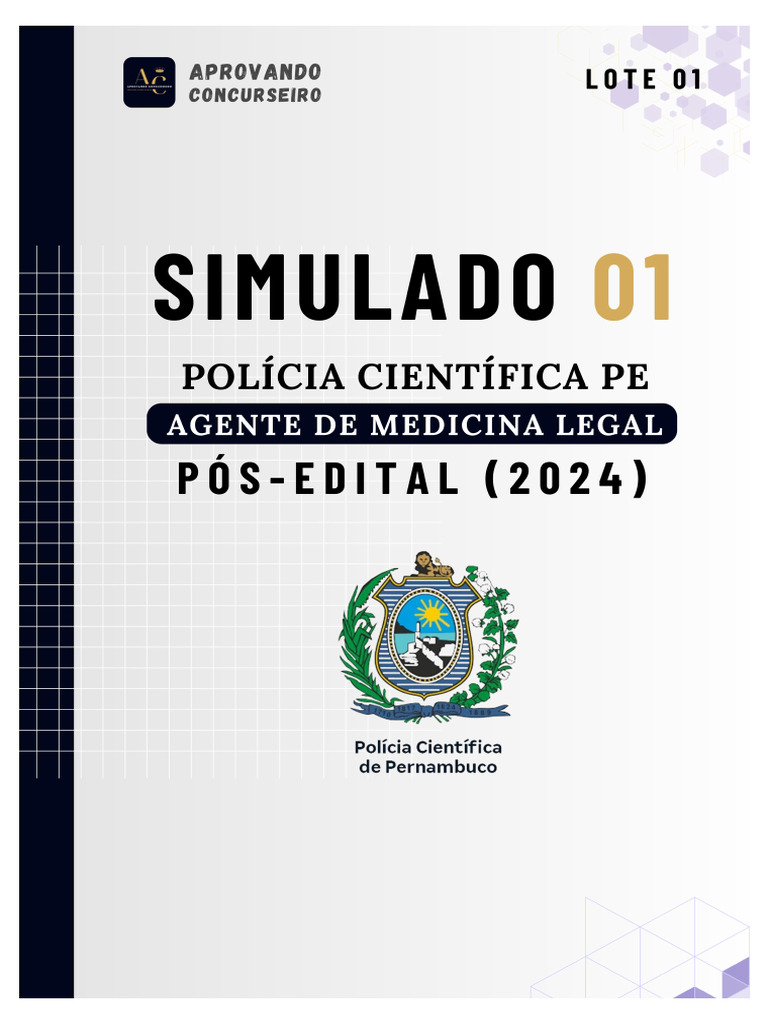 Simulado 01 - Politec PE | PDF