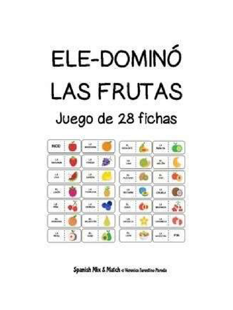Domino de Frutas | PDF