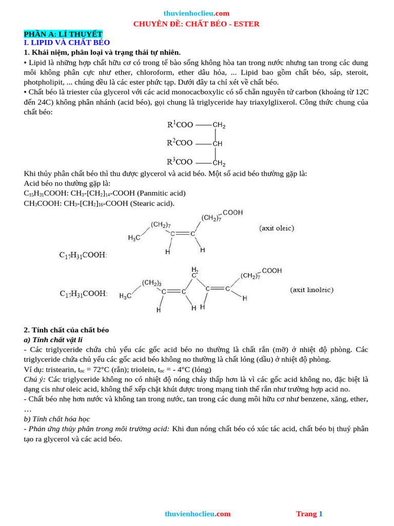 Chuyen de 38 CHAT BEO ESTER | PDF
