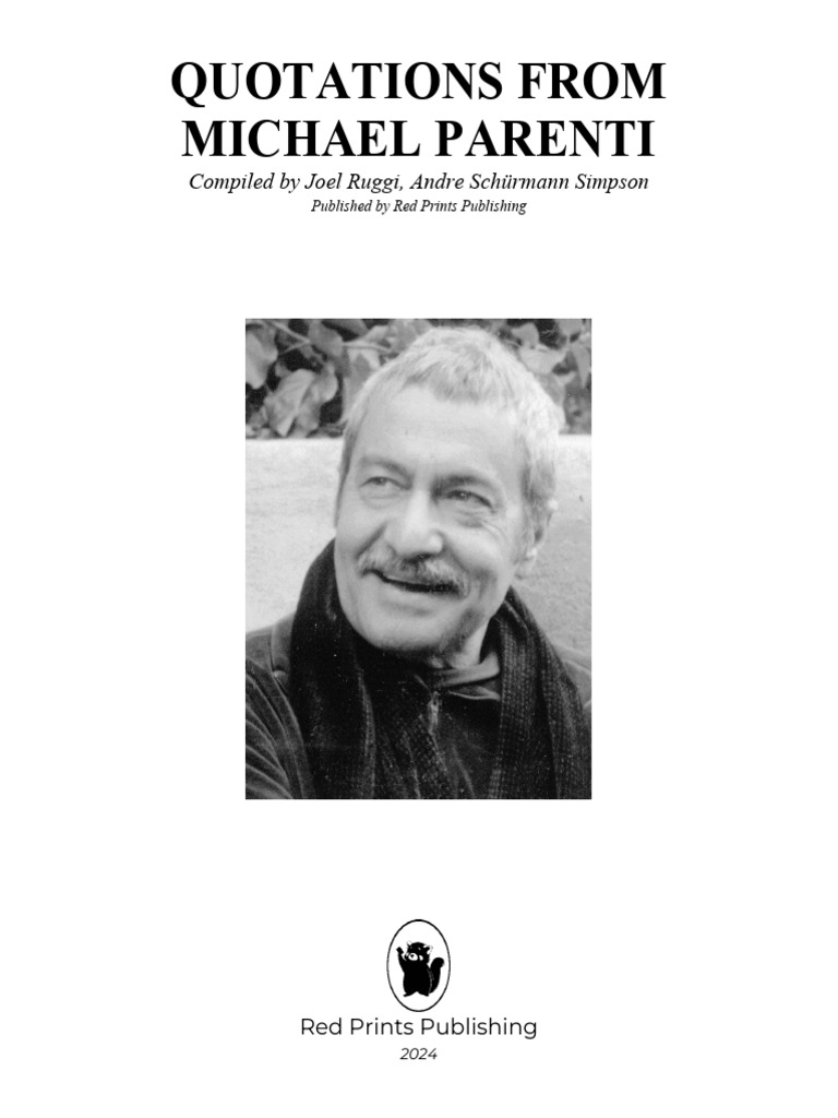 Quotations From Michael Parenti PDF | PDF