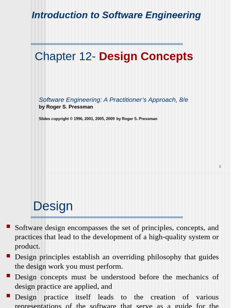 UNIT-3 Design Concepts | PDF