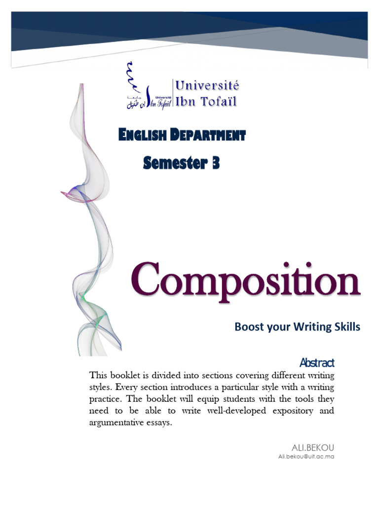 Composition Semister 3 English | PDF