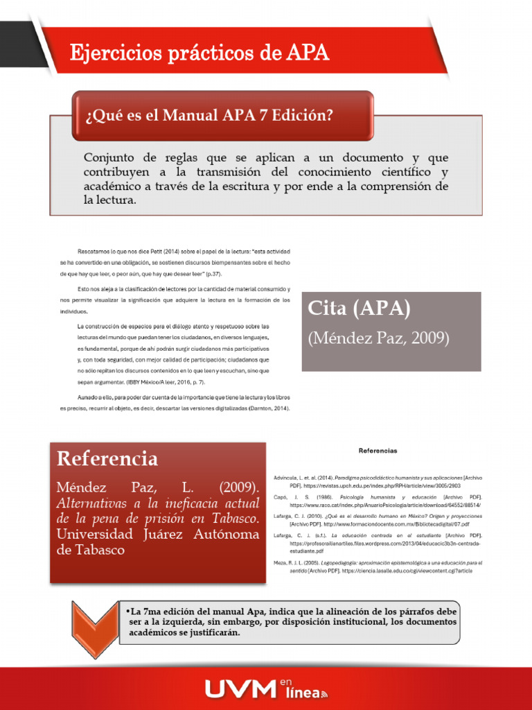 Ejemplos Referencias APA. Final | PDF