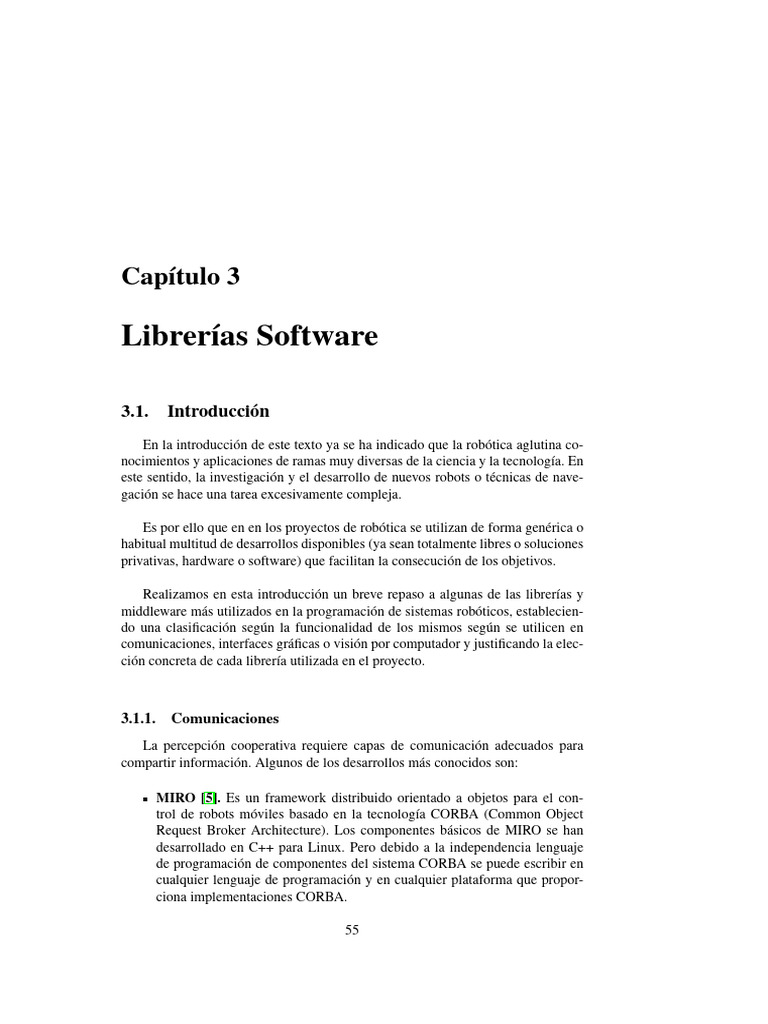 03 - CAPITULO 3 - LIBRERIAS SOFTWARE | PDF