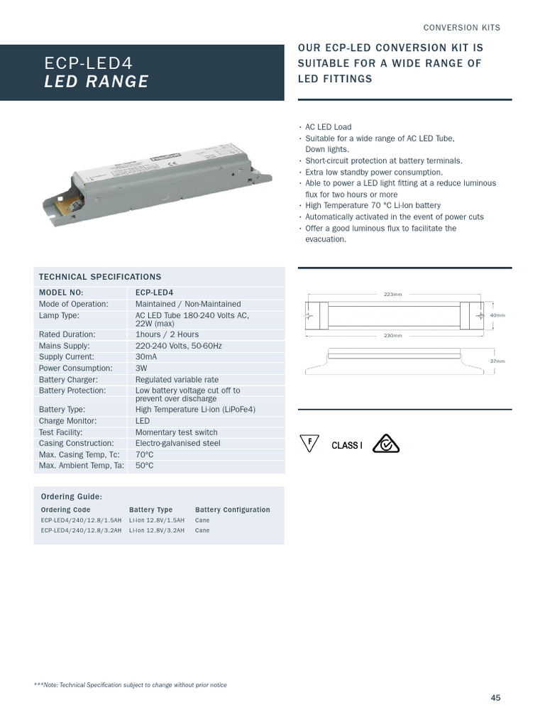 Ecp Led4 | PDF