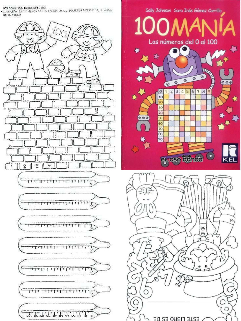 100 - Mania - Los - Numeros - Del - 0 - Al - 100 - Booklet | PDF