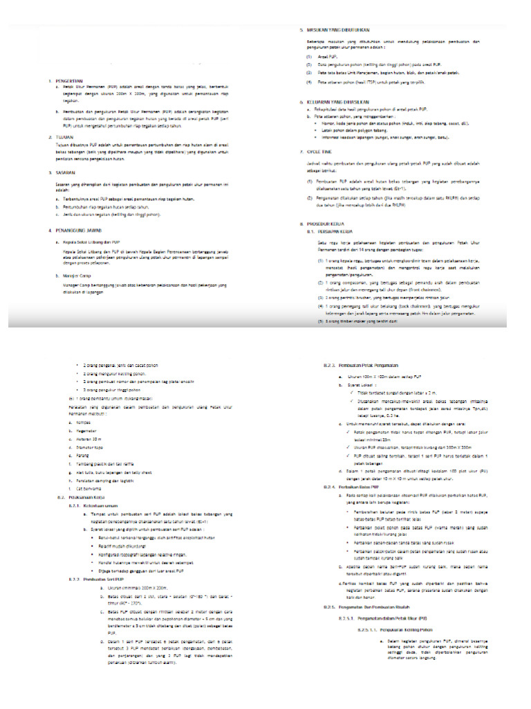 SOP Pembuatan PUP | PDF