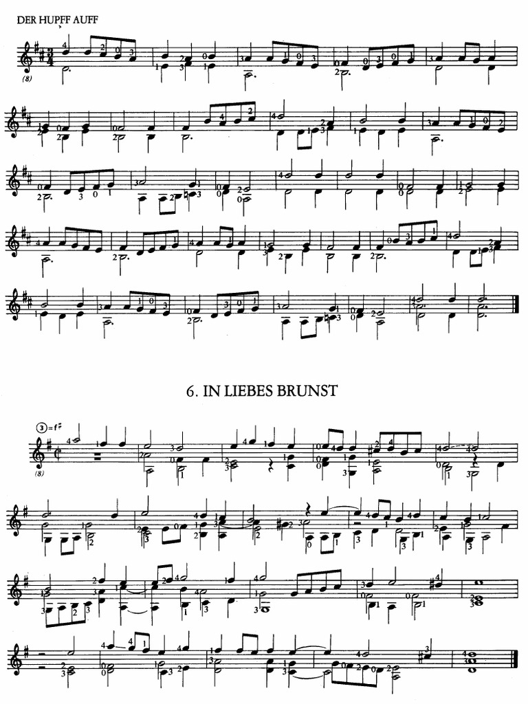 In Liebes Brunst | PDF