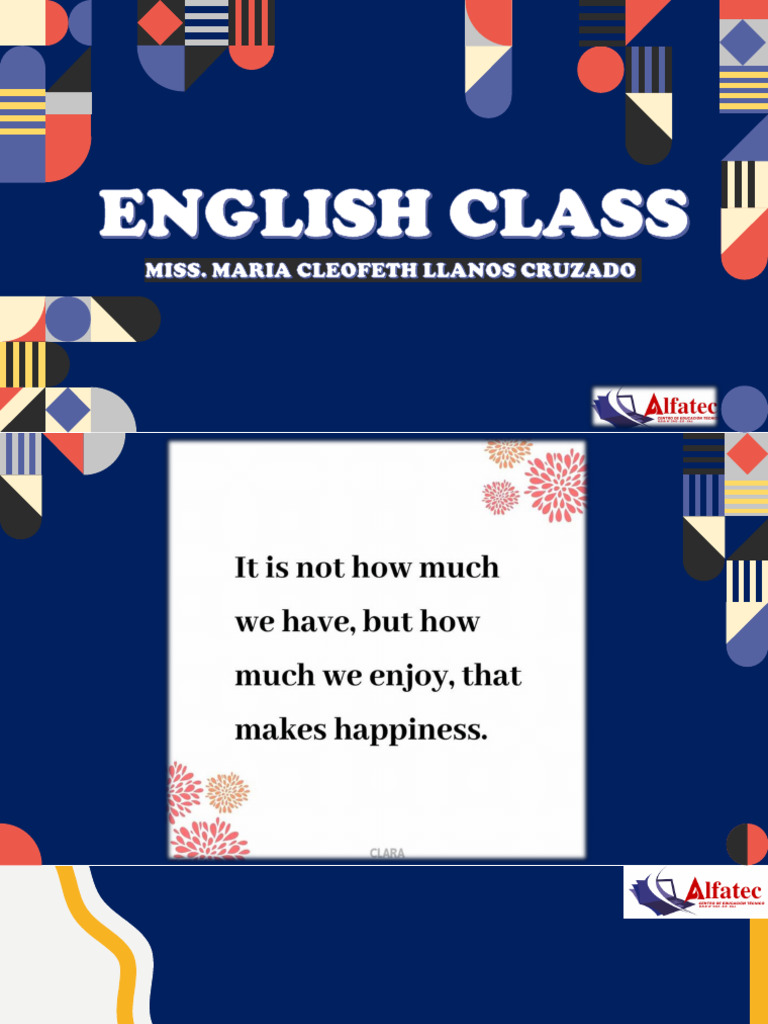 Ingles - Class 2 | PDF