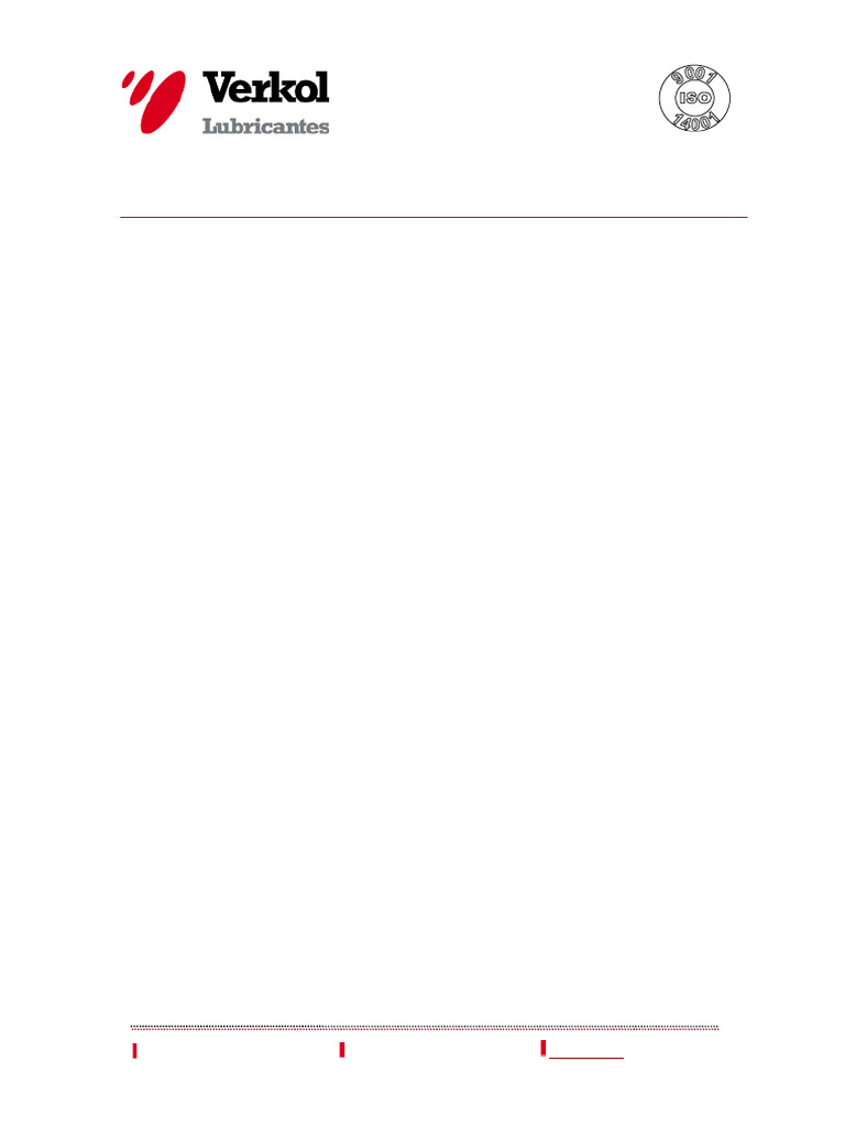 Aceite Verkol Guias LTF-220 | PDF