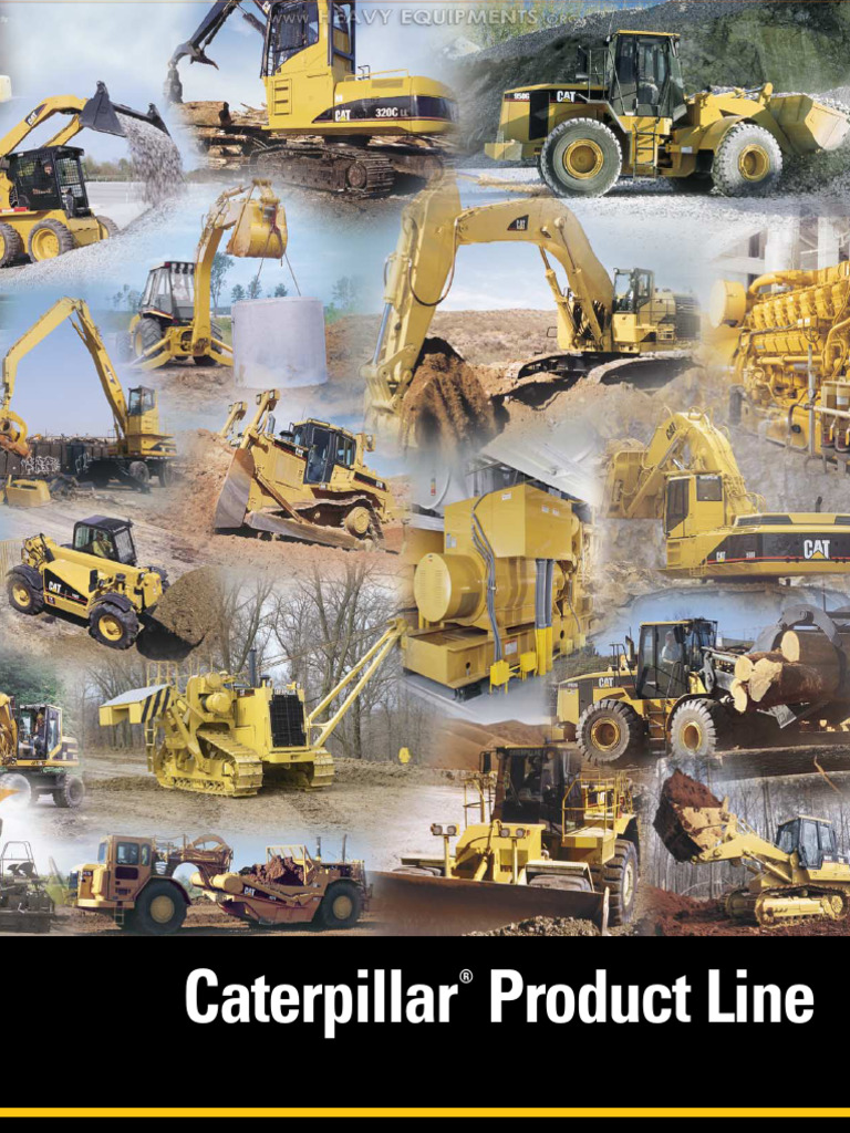 catalog-caterpillar-product-line-heavy-equipment | PDF