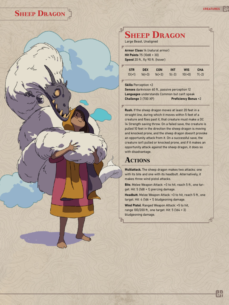 Sheep Dragon Master | PDF