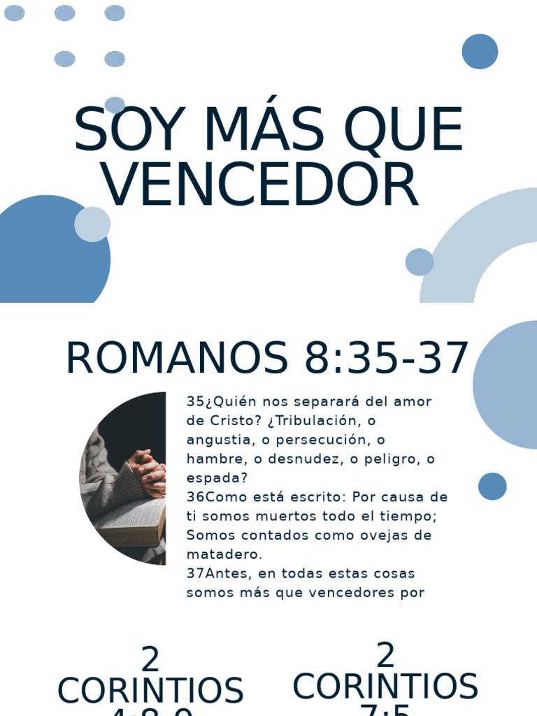 Soy Más Que Vencedor - 20240802 - 202711 - 0000 | PDF