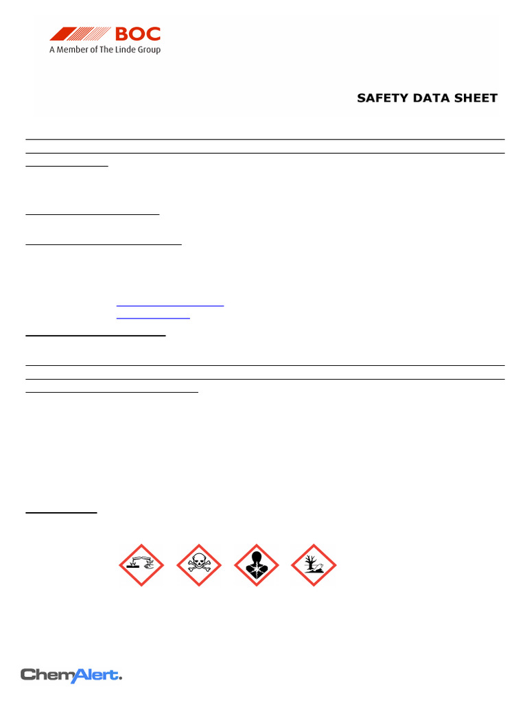 MSDS Stainless Steel Pickling Gel | PDF
