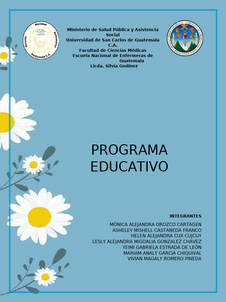 EJEM. Programa Educativo | PDF