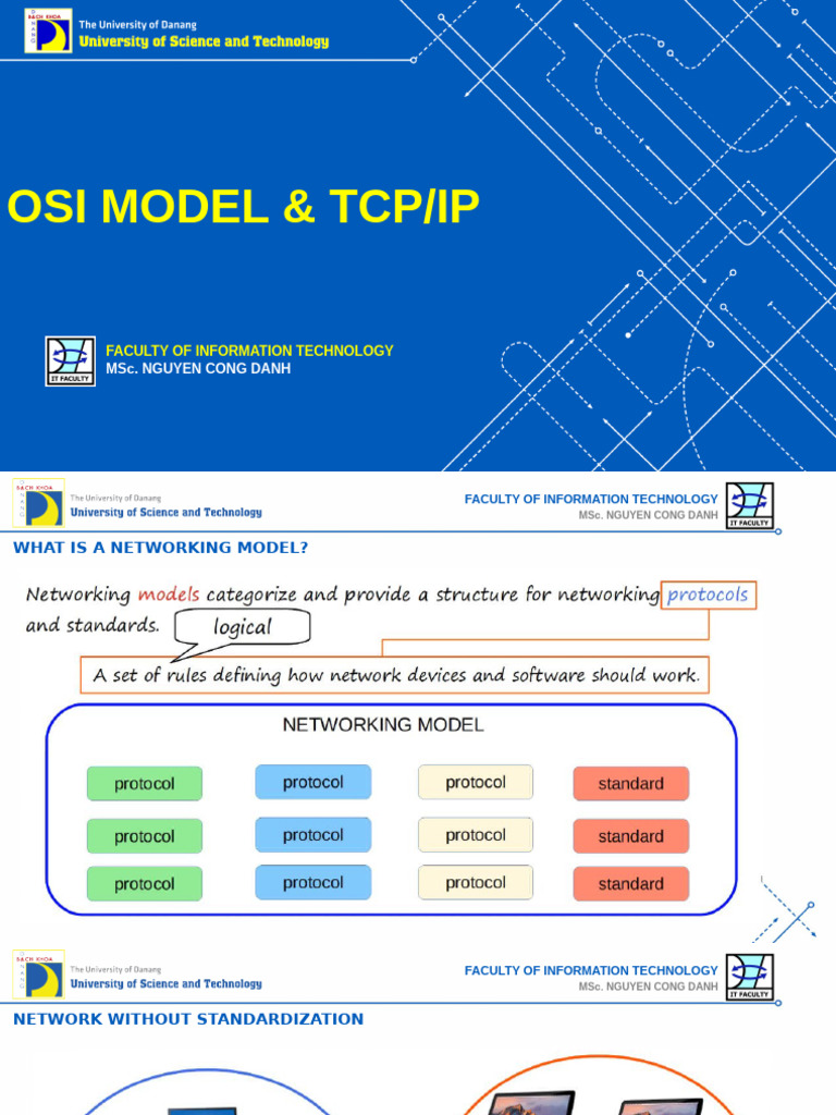 Chapter 1 - OSI Model & TCP-IP Model - CD | PDF