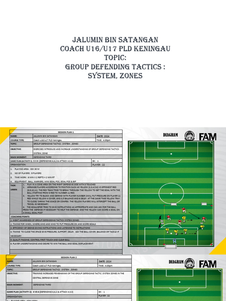 Jalumin Session Plan 1 - 3 | PDF