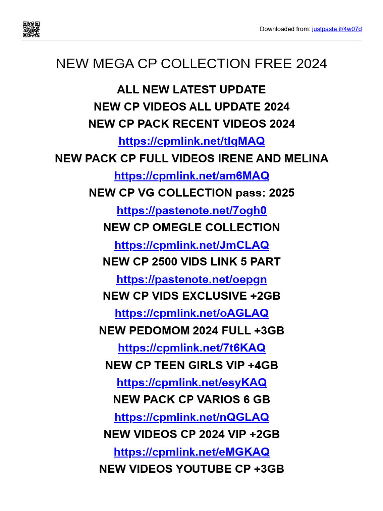 New Mega CP Collection Free 2024: All New Latest Update | PDF