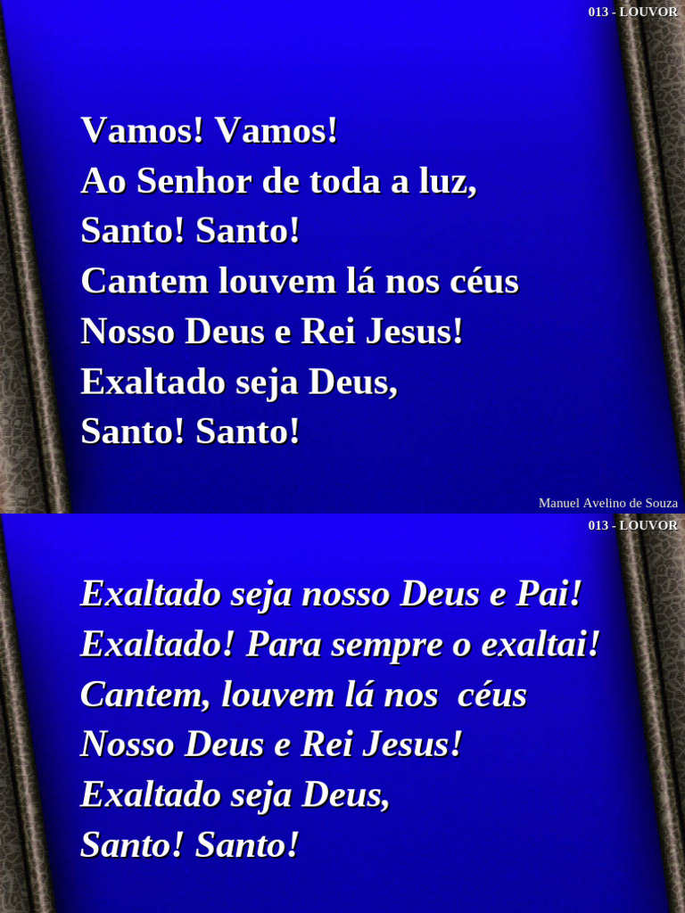 14 - Vamos Nós Louvar A Deus | PDF